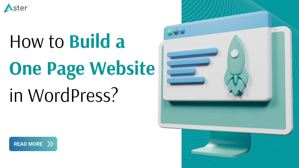 How to Build a One Page Website in WordPress? – asterthemes
