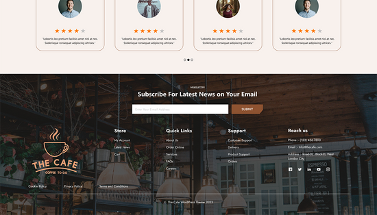 Brew Your Online Success with Free Coffee WordPress Theme – asterthemes