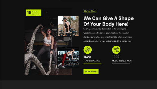Fitness WordPress Theme by Aster – asterthemes
