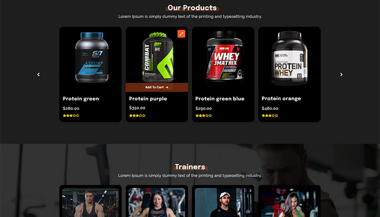 Gym Trainer WordPress Theme by Aster – asterthemes